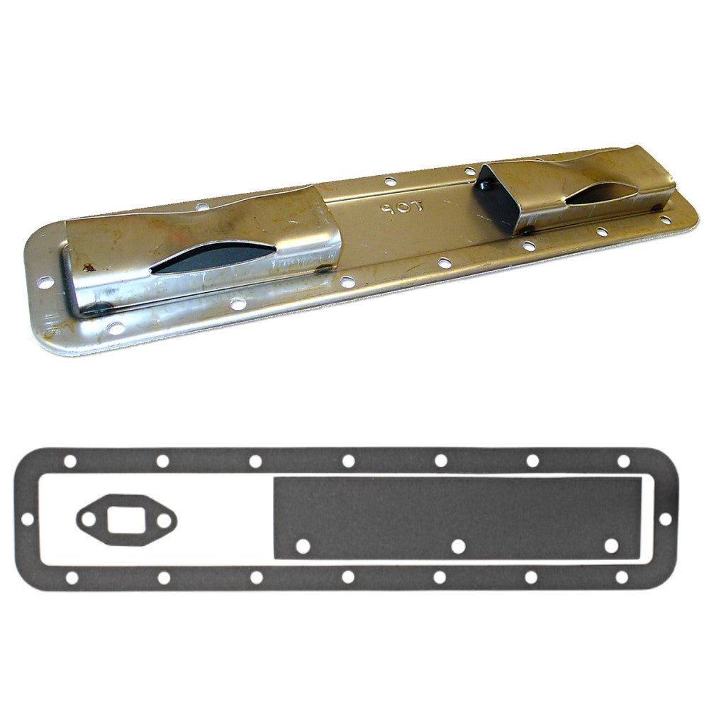 Water Jacket Cover Plate & Gasket Fits Case/International Harvester