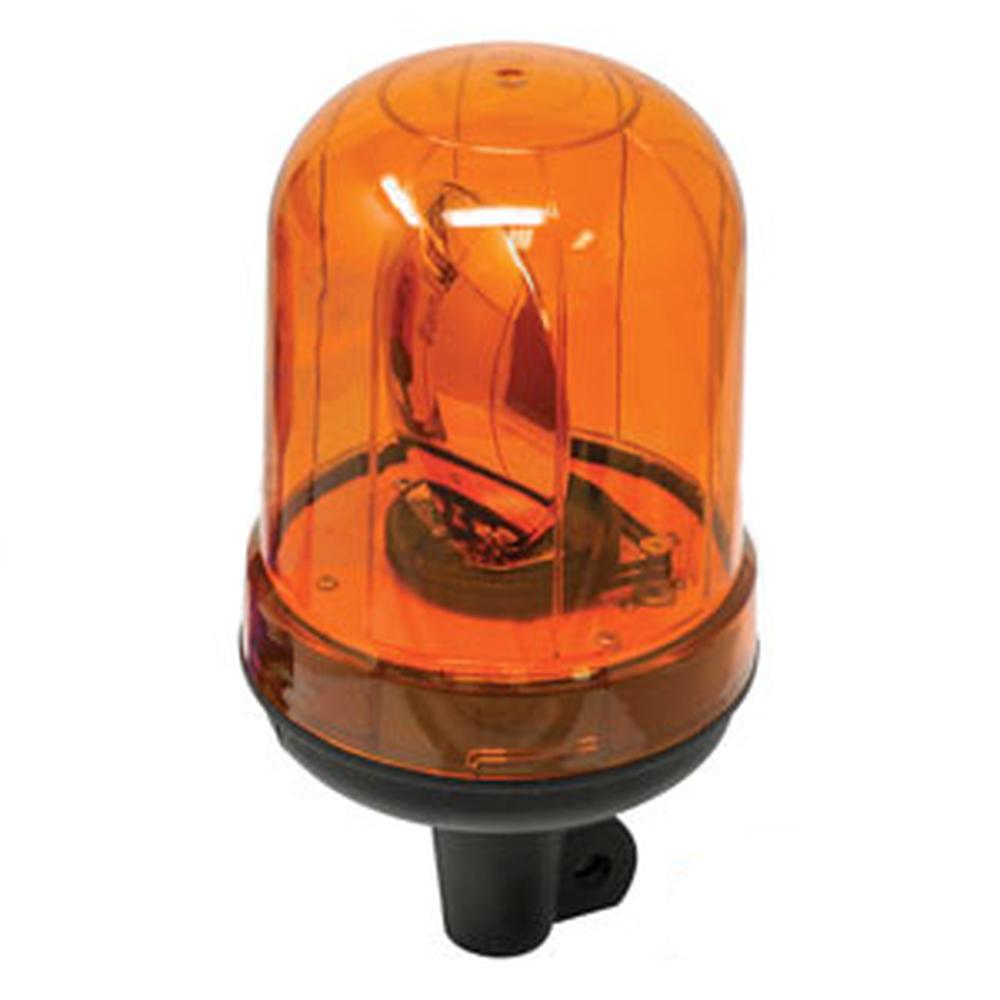 Amber Rotating Beacon - Pipe Type Fits Massey Ferguson Replaces 371514