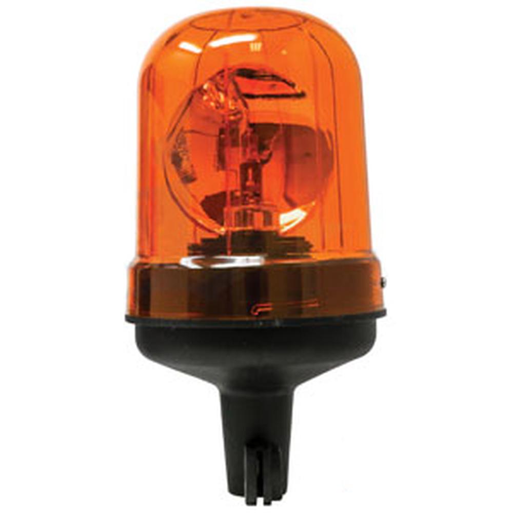 Amber Rotating Beacon - Pipe Type Fits Massey Ferguson Replaces 371514