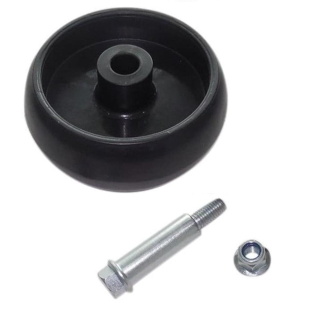 (1) Deck Wheel with Bolt and Nut Fits John Deere D100-D170 E110-E180 G