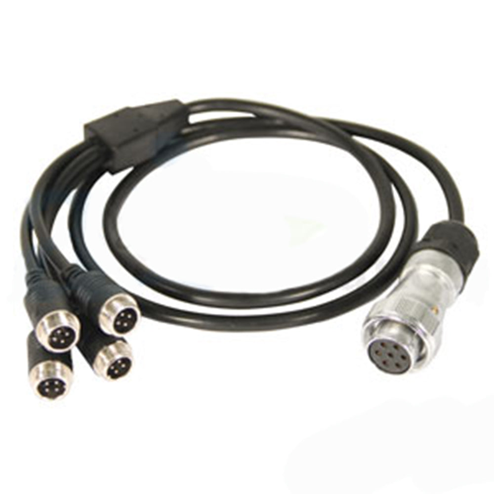 Camera End CabCam Short 4 Way Splitter Fits Universal Products Replace