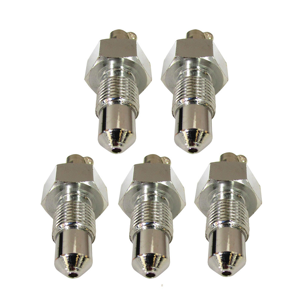 (5 Pk.) Track Adjuster Grease Adaptor Valve Fits John Deere 110 120 12