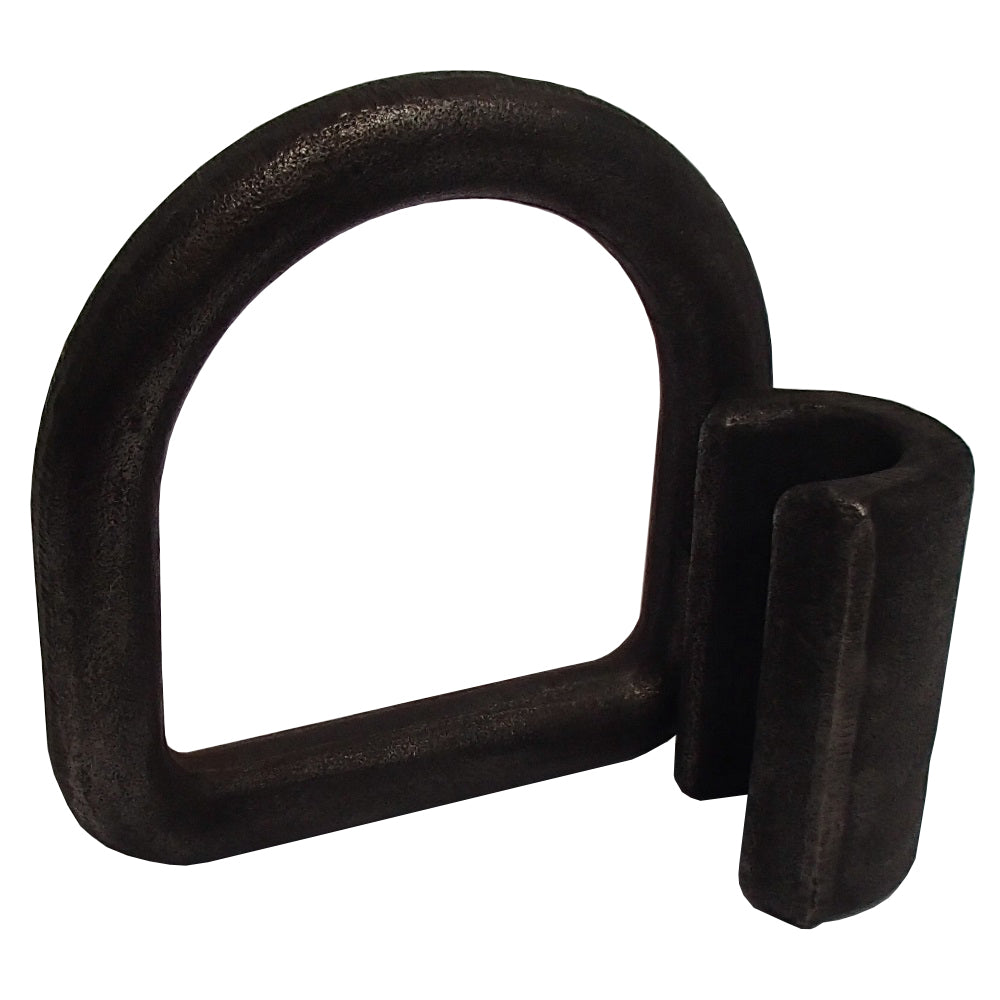 1/2" D Ring Weld-On Flatbed Truck Trailer Ratchet Strap Cargo Tie Down