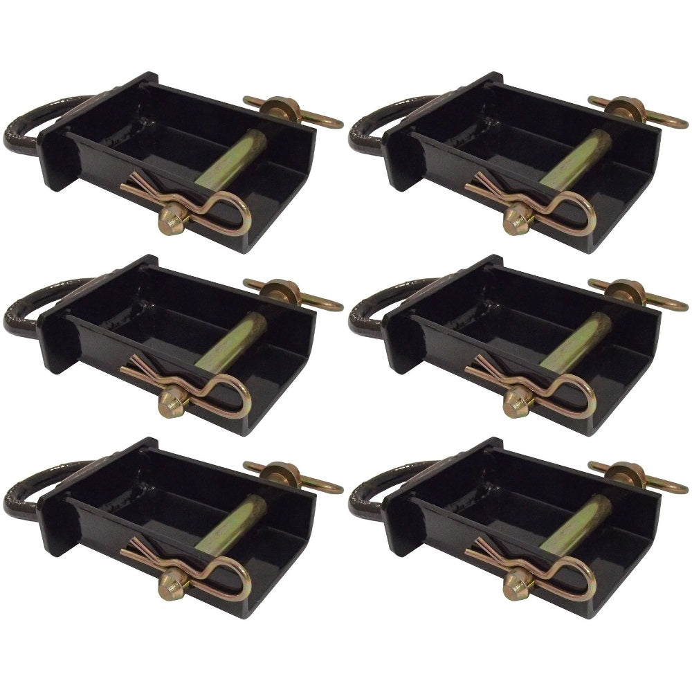 Six Stake Pocket D-Rings PK-SPTD Adds Fast Easy Tie-Down Points & Secu
