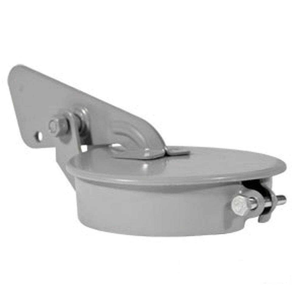 Exhaust Rain Cap - 5" Gray fits Exhaust/Clamps/Rain Caps/Stack Rain Ca