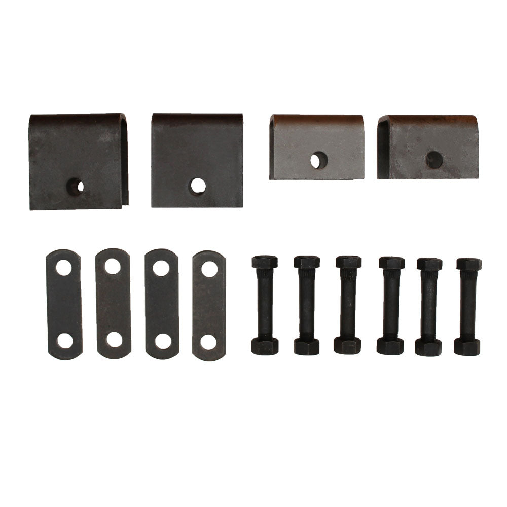 Trailer Leaf Spring Hanger Kit for Double Eye Springs Single Axle Susp