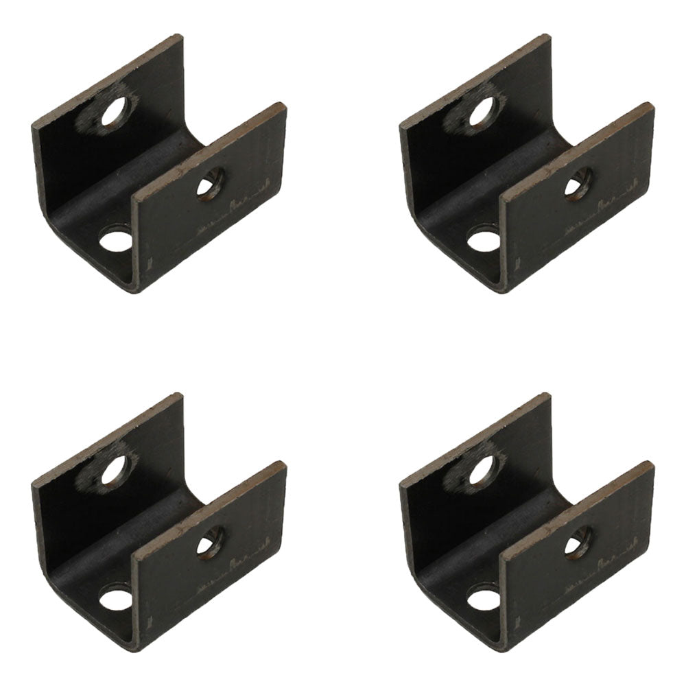 Four (4) Bolt or Weld On Hangers for 1-3/4" Double Eye Spring Fits Dex