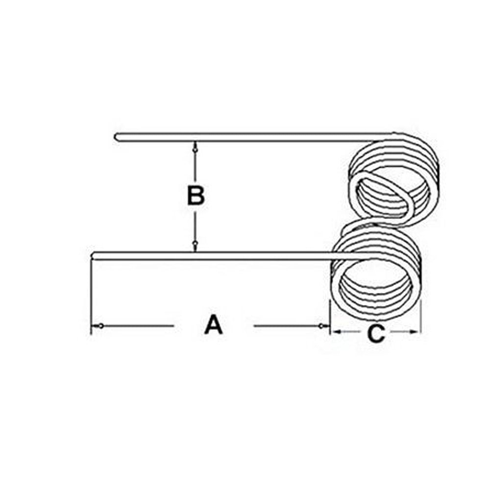 76517-AIC Hay Rake Tooth